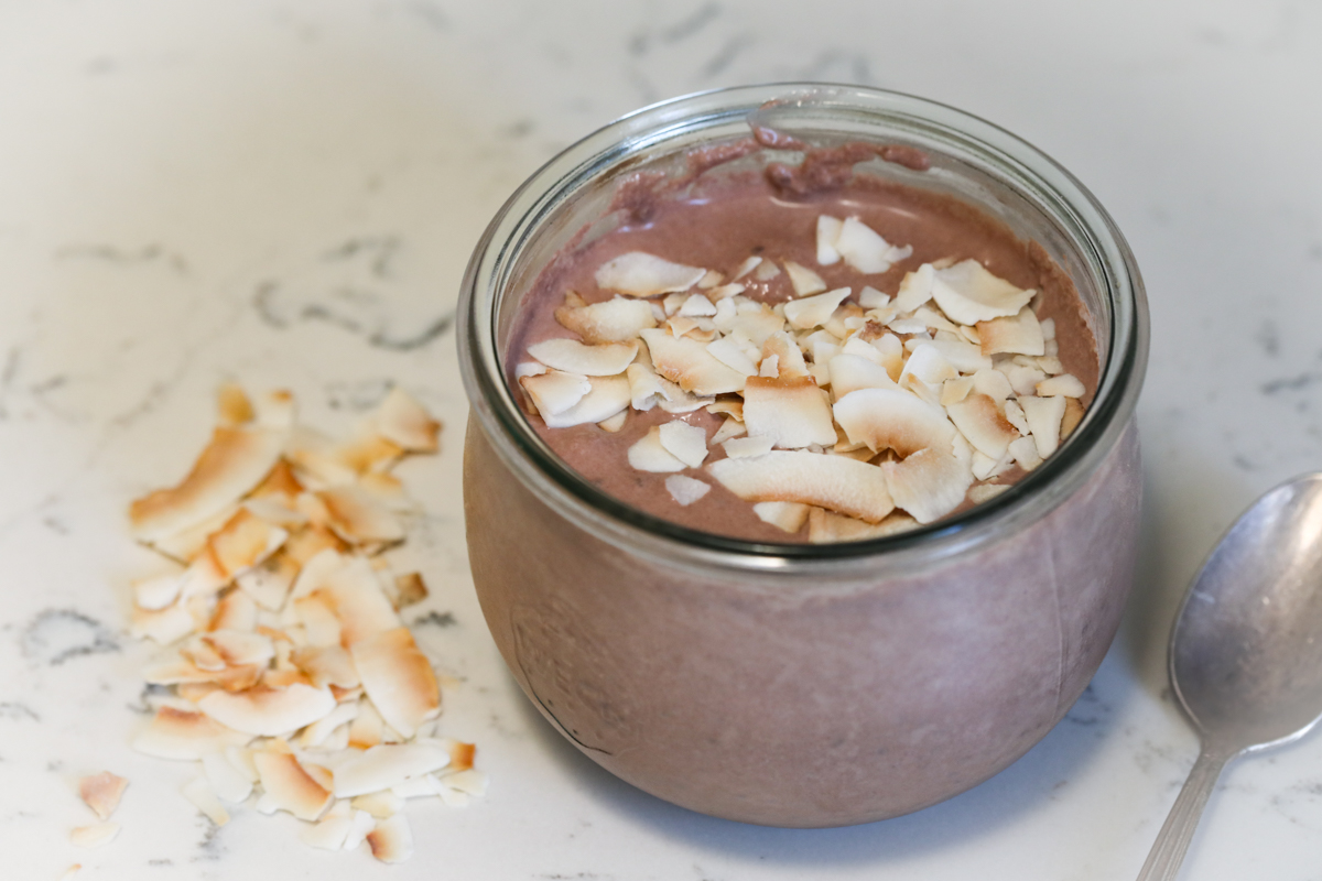 Chocolate Kefir Coconut Pudding - Cultured Food Life