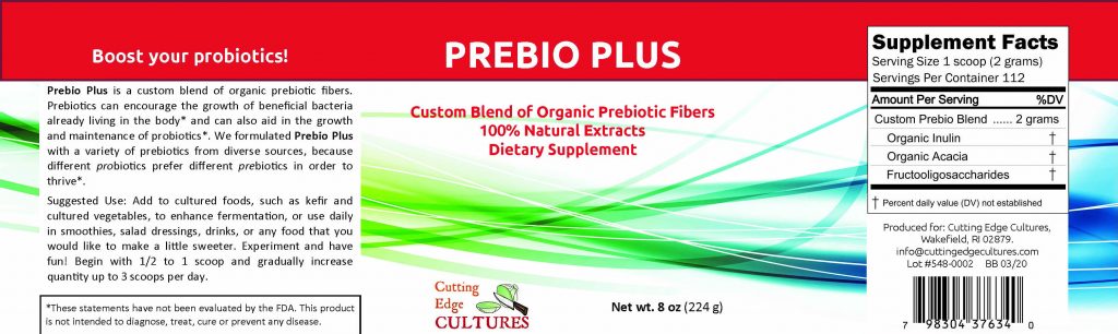 Prebio Plus - Cultured Food Life