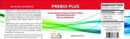 Prebio Plus - Cultured Food Life