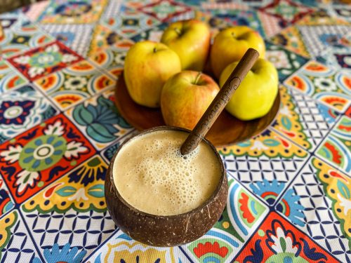 Apple Nutty Kefir Shake - Cultured Food Life
