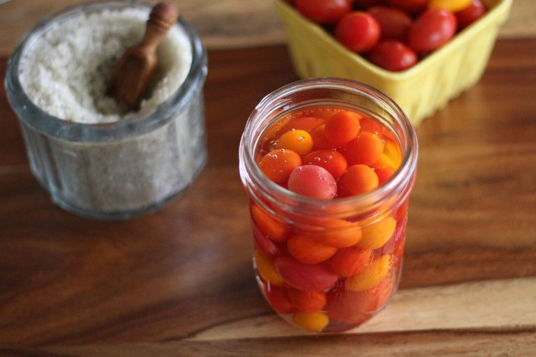 Fermented Cherry Tomatoes - Cultured Food Life