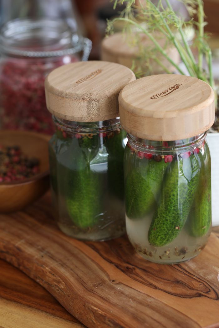 Pink Peppercorn Pickles - Cultured Food Life