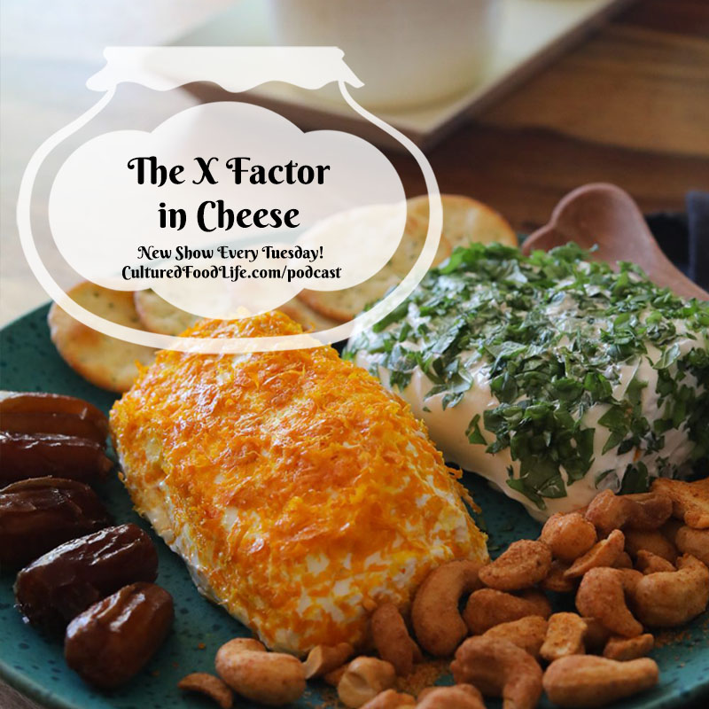 Episode 108: The X Factor in Cheese - Cultured Food Life
