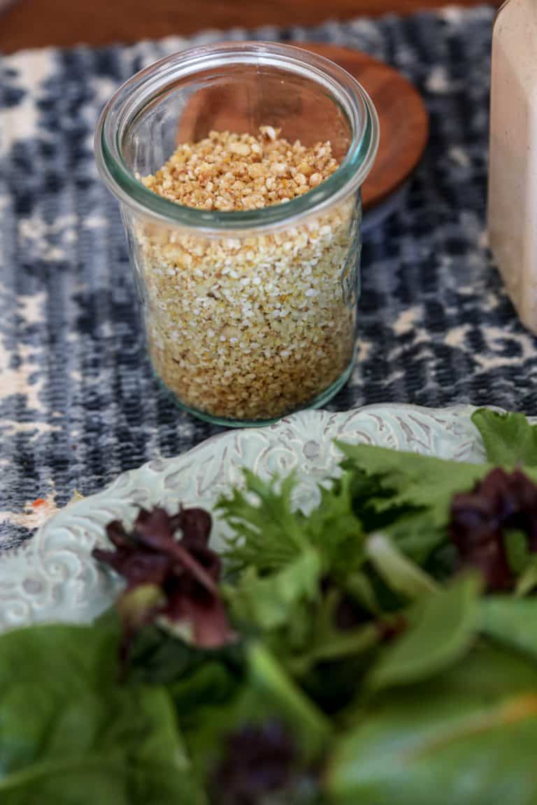 Pecan Sesame Seed Topping - Cultured Food Life