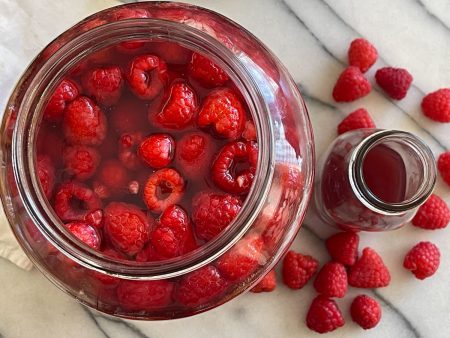 Homemade Raspberry Vinegar - Cultured Food Life