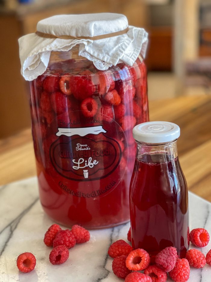 Homemade Raspberry Vinegar - Cultured Food Life