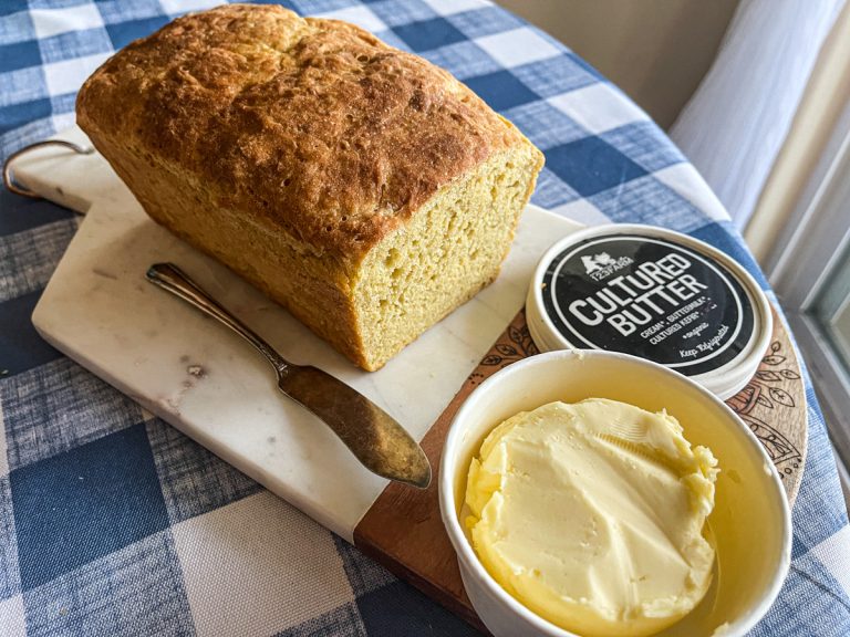 4-Ingredient Einkorn Bread - Cultured Food Life