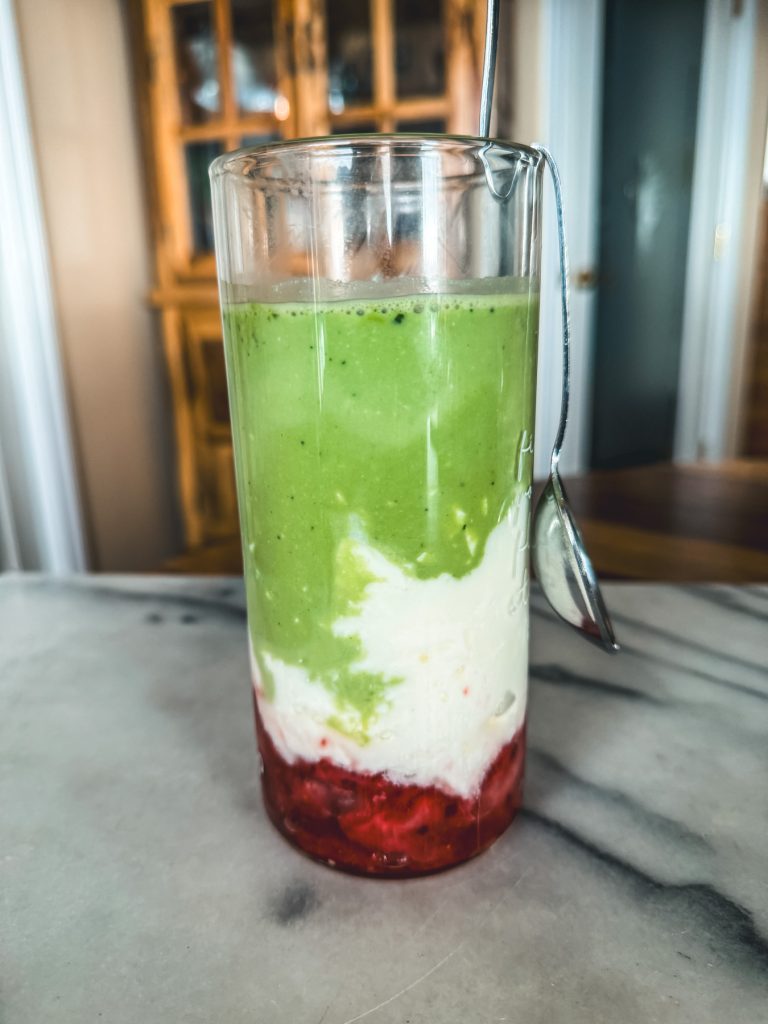 Matcha Strawberry Yogurt - Cultured Food Life