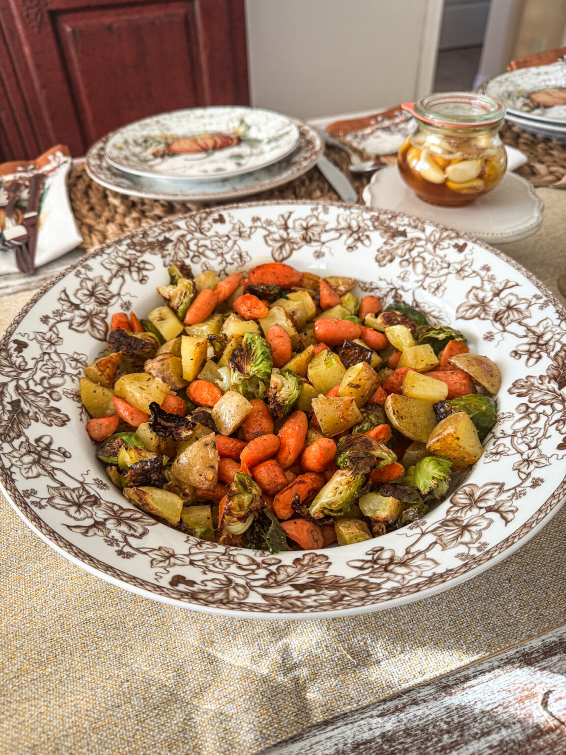 Roasted Winter Veggies with Fermented Garlic and Honey - Cultured Food Life